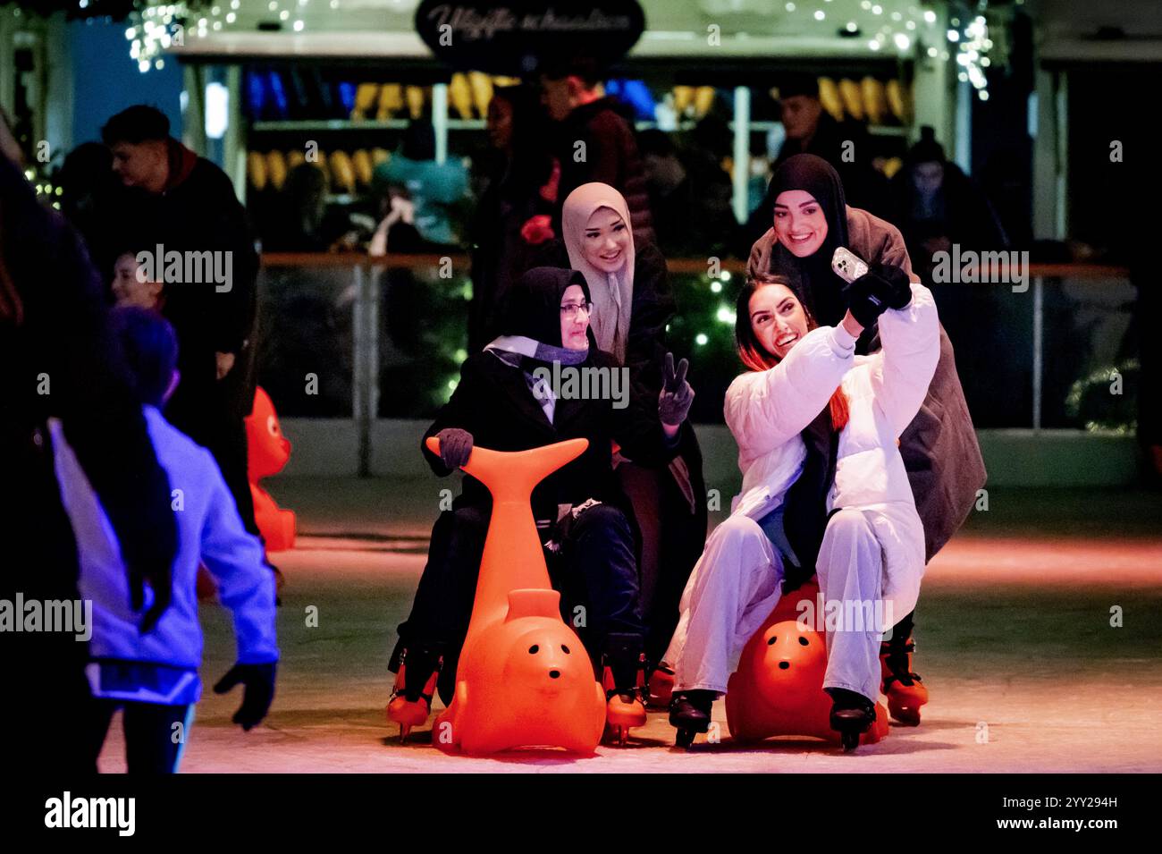 AMSTERDAM - The Amsterdam Winter Paradise, a winter event held at the ...