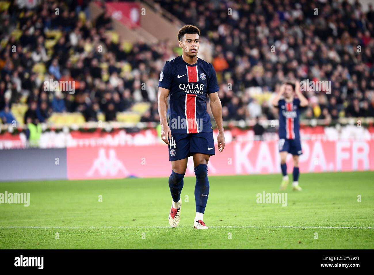 14 Desire DOUE (psg) during the Ligue 1 McDonald's match between Monaco ...