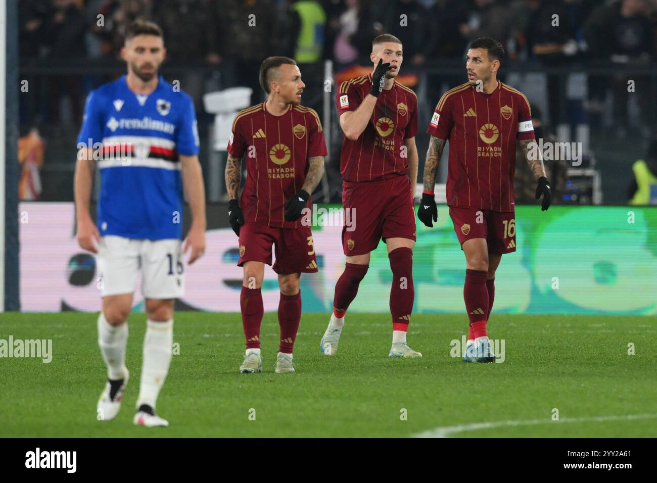 Stadio Olimpico, Rome, Italy. 18th Dec, 2024. Coppa Italia Football ...