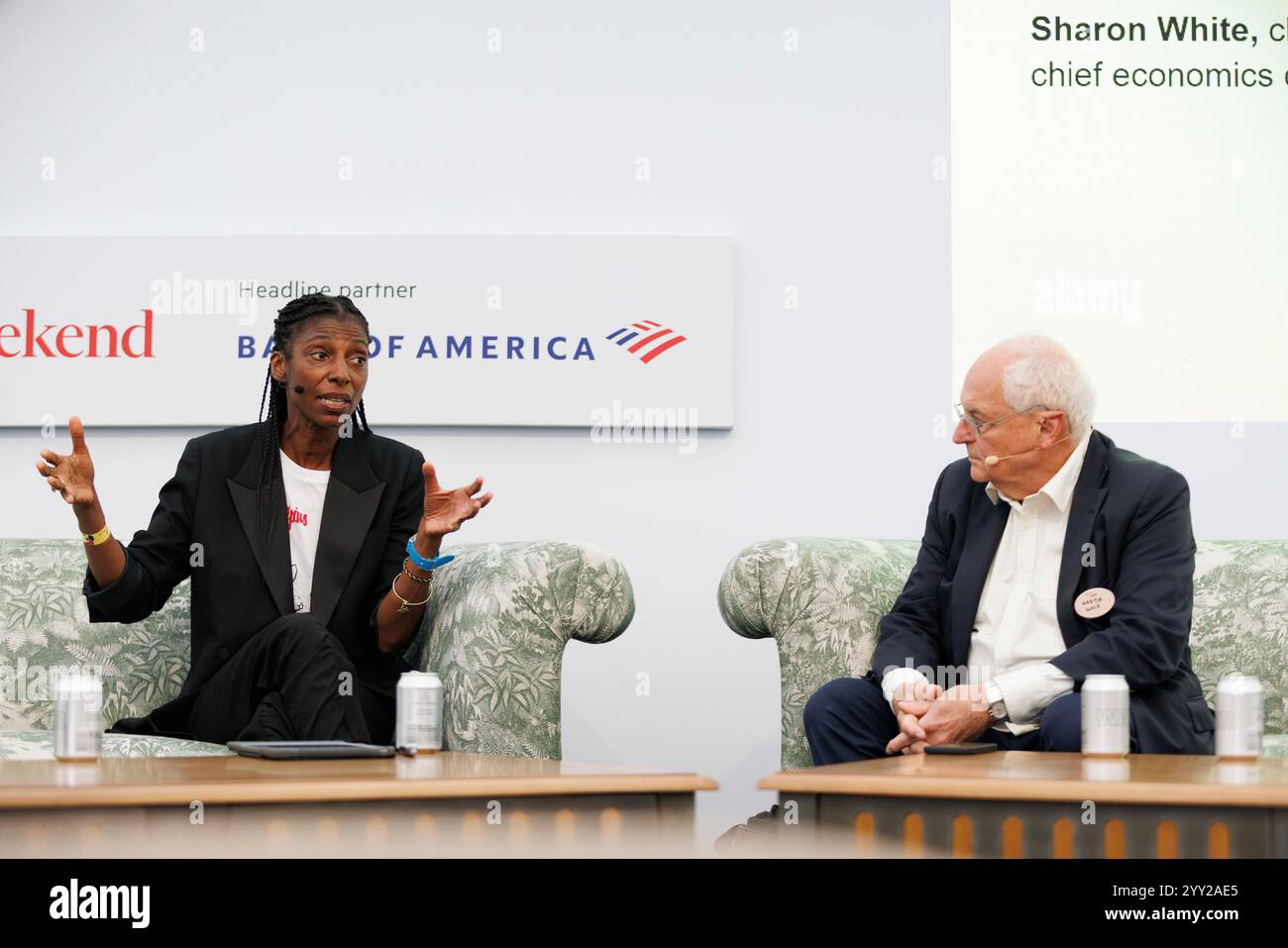Sharon white john lewis chair hi-res stock photography and images - Alamy