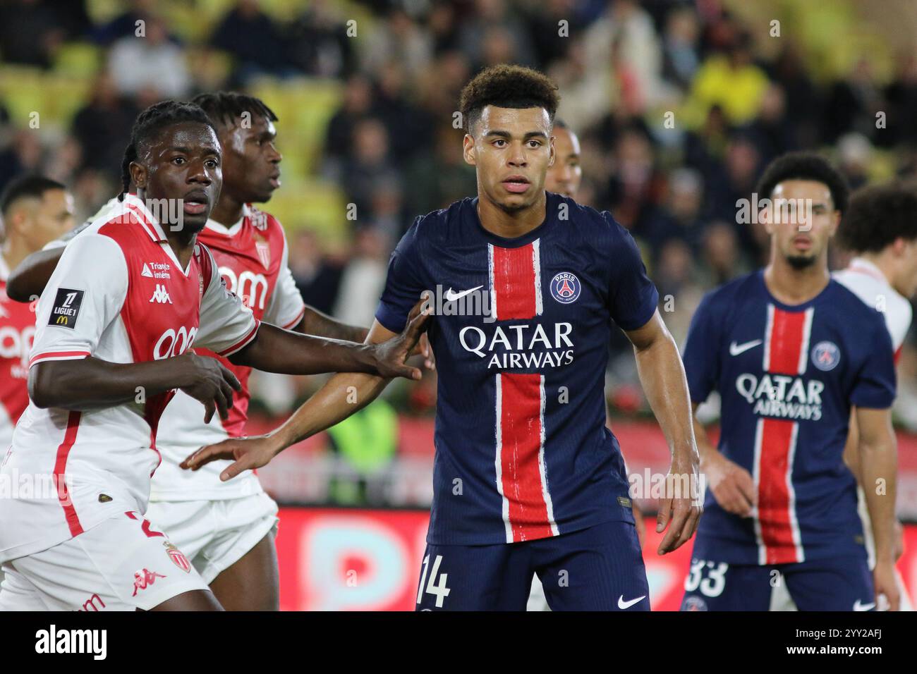 Principality of Monaco, Montecarlo - 18 December 2024: Doue Deèsirè of ...