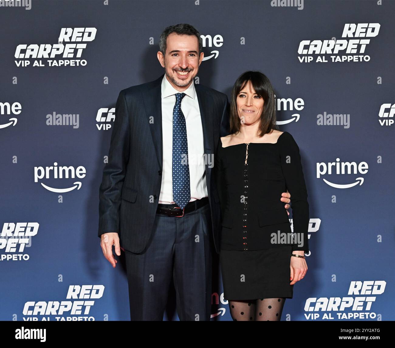 Milan, Italy. 17th Dec, 2024. Milan, Italy RED CARPET VIP AL TAPPETO ...