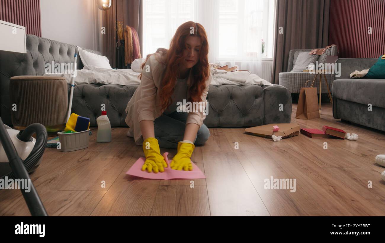 Duties disinfecting hi-res stock photography and images - Alamy