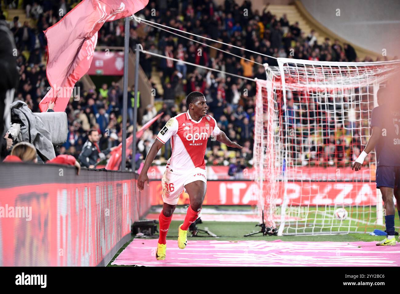 36 Breel EMBOLO (asm) during the Ligue 1 McDonald's match between ...