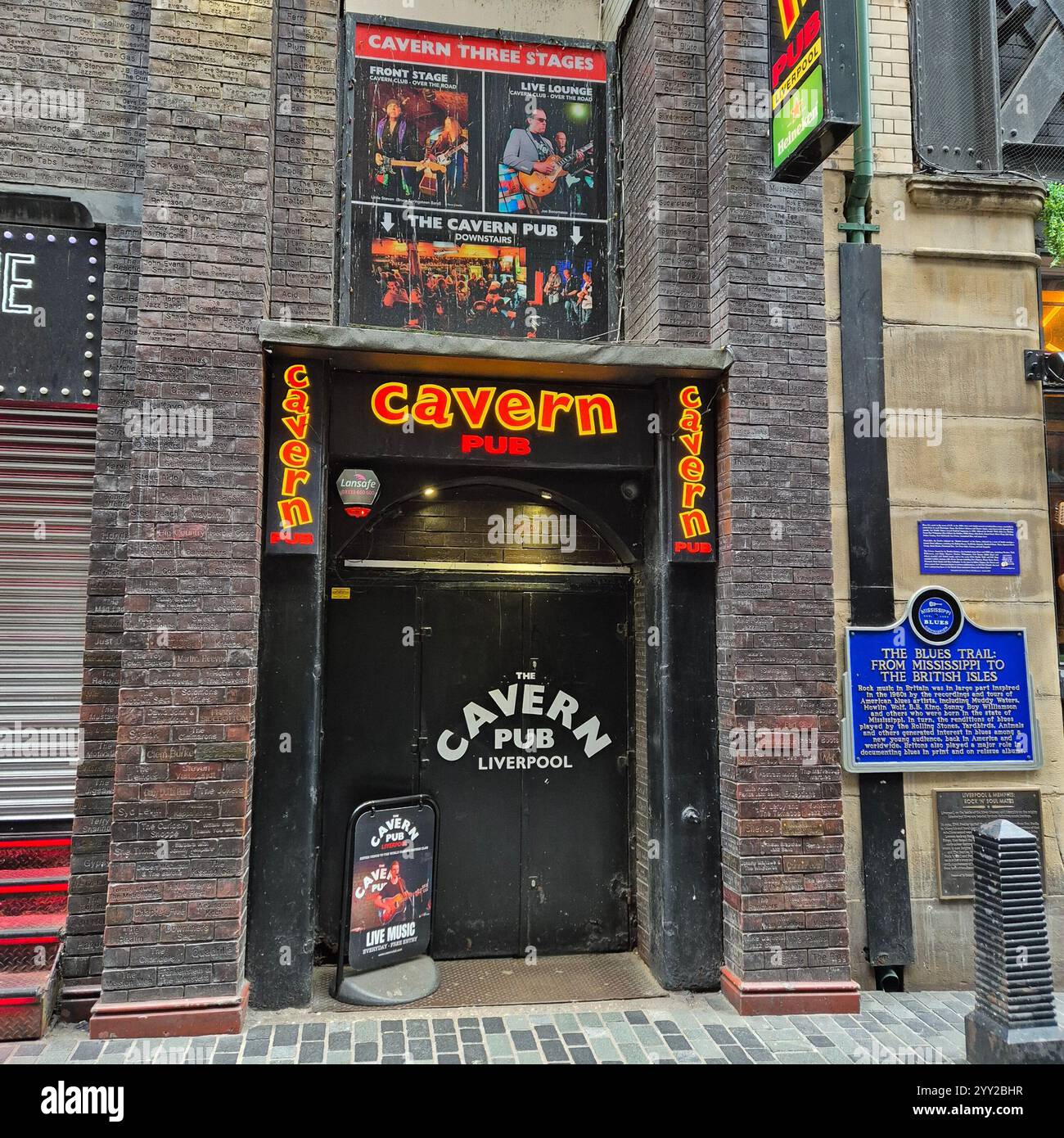 The Beatles, Matthew Street, Liverpool, pier head Stock Photo - Alamy