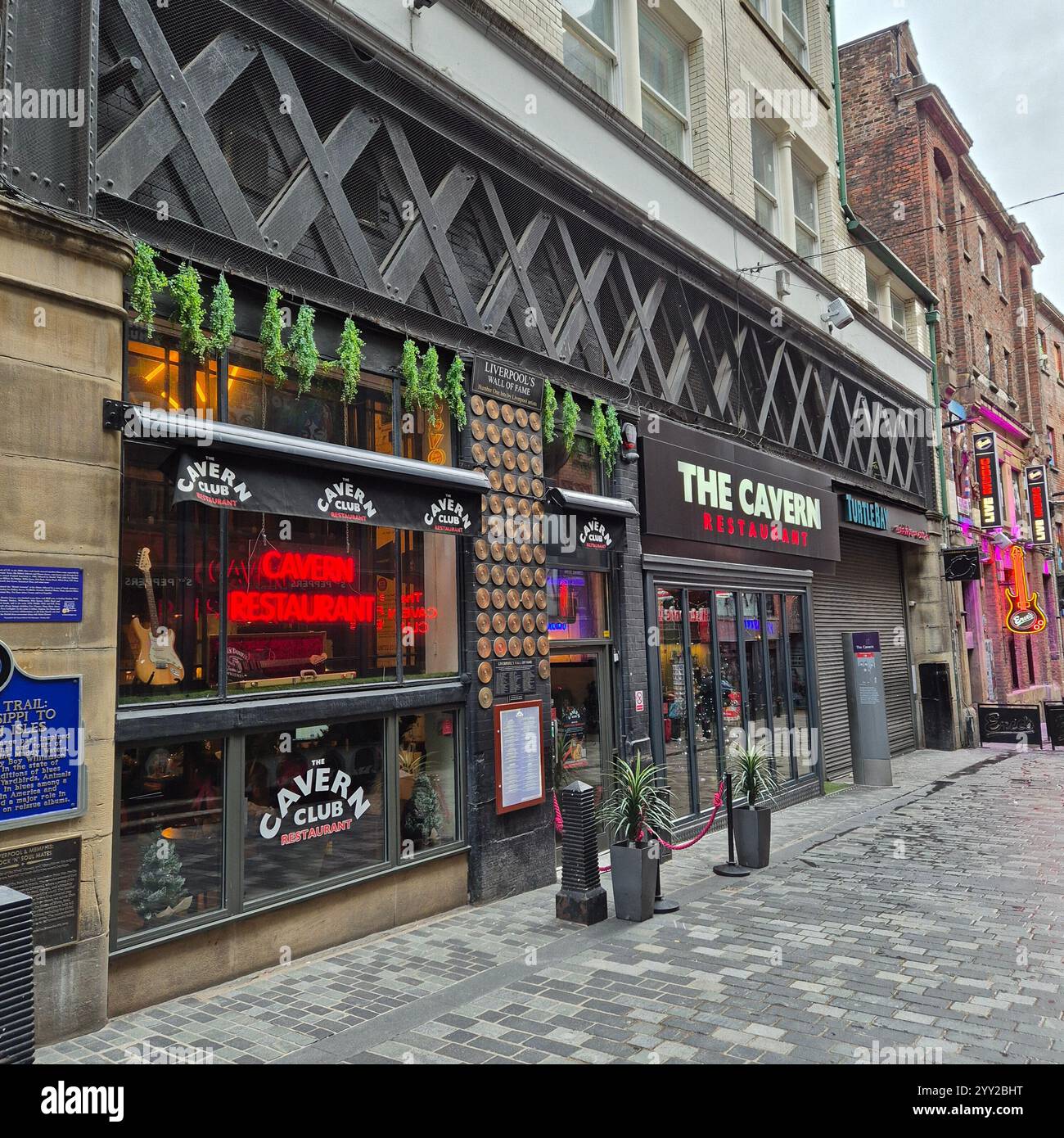 The Beatles, Matthew Street, Liverpool, pier head Stock Photo - Alamy