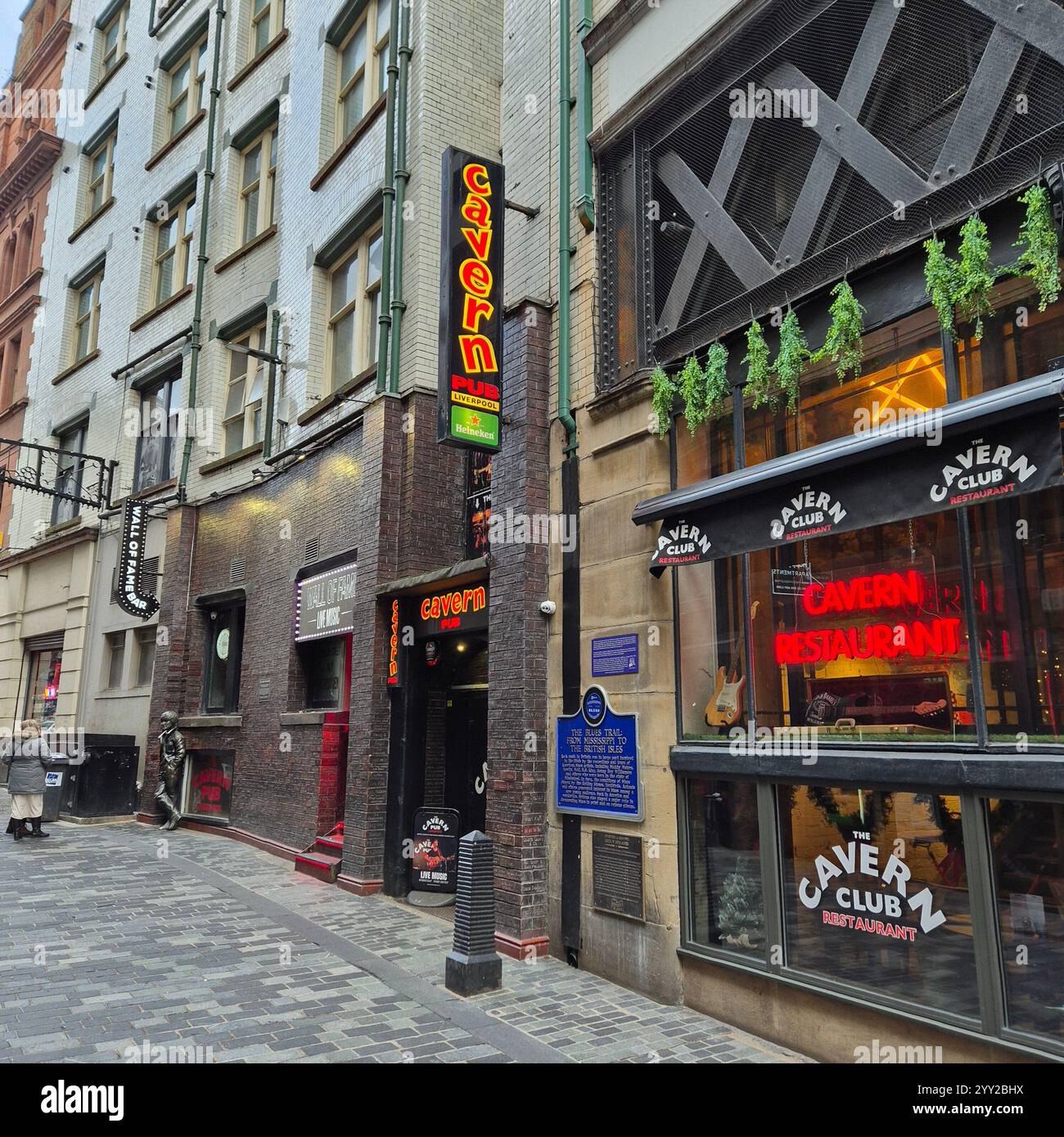 The Beatles, Matthew Street, Liverpool, pier head Stock Photo - Alamy