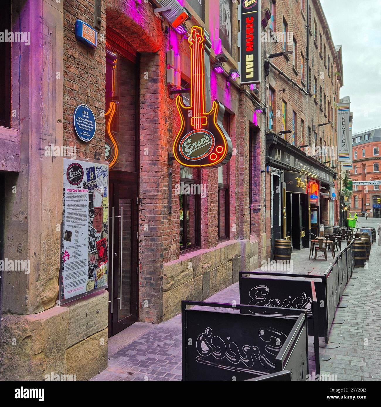 The Beatles, Matthew Street, Liverpool, pier head Stock Photo - Alamy
