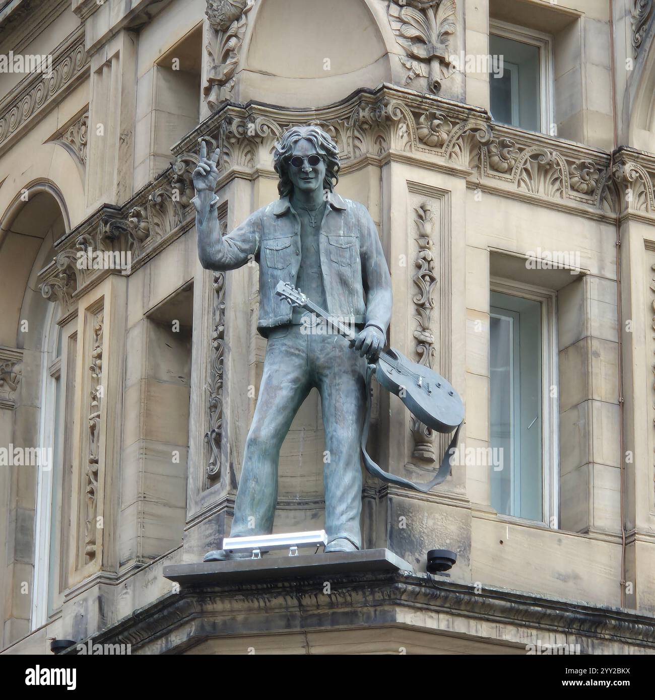 The Beatles, Matthew Street, Liverpool, pier head Stock Photo - Alamy