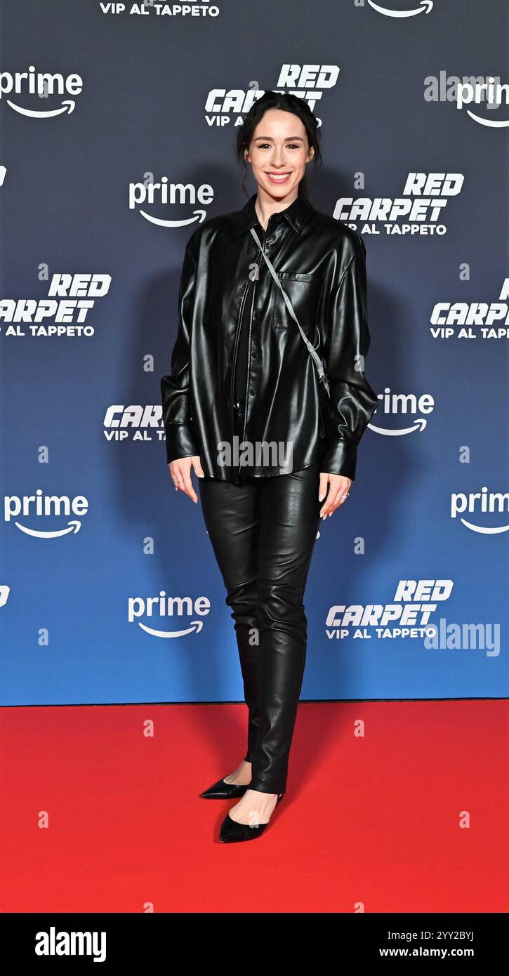 Milan, Italy. 17th Dec, 2024. Milan, Italy RED CARPET VIP AL TAPPETO ...