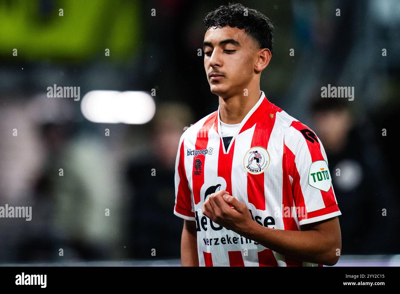 Rotterdam - Ayoub Oufkir of Sparta Rotterdam during the second round of ...