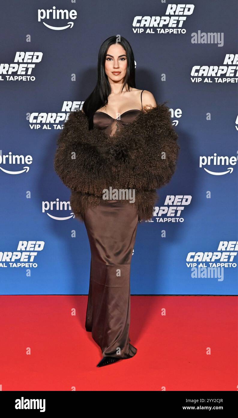 Milan, Italy. 17th Dec, 2024. Milan, Italy RED CARPET VIP AL TAPPETO ...