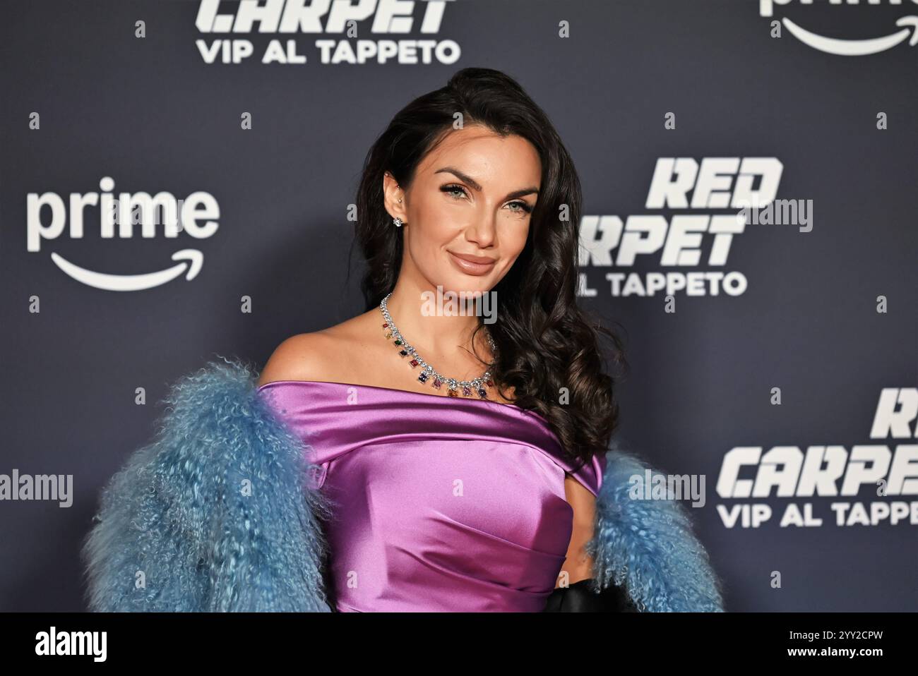 Milan, Italy. 17th Dec, 2024. Milan, Italy RED CARPET VIP AL TAPPETO ...