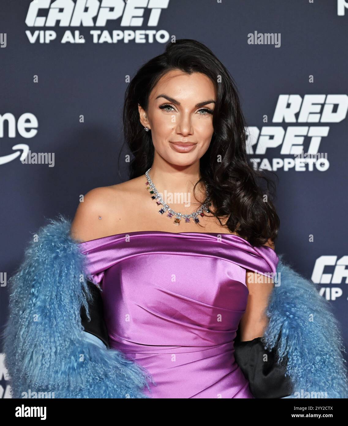 Milan, Italy. 17th Dec, 2024. Milan, Italy RED CARPET VIP AL TAPPETO ...