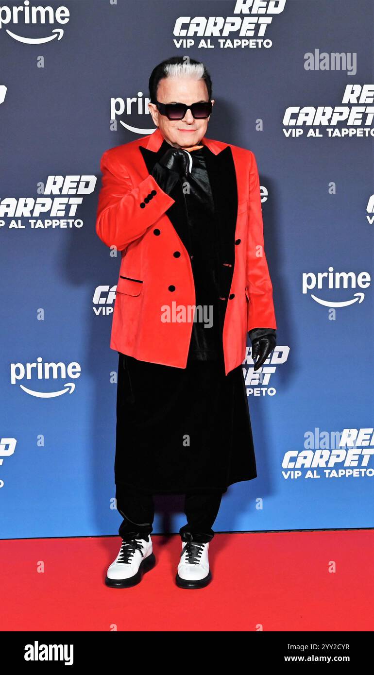 Milan, Italy. 17th Dec, 2024. Milan, Italy RED CARPET VIP AL TAPPETO ...
