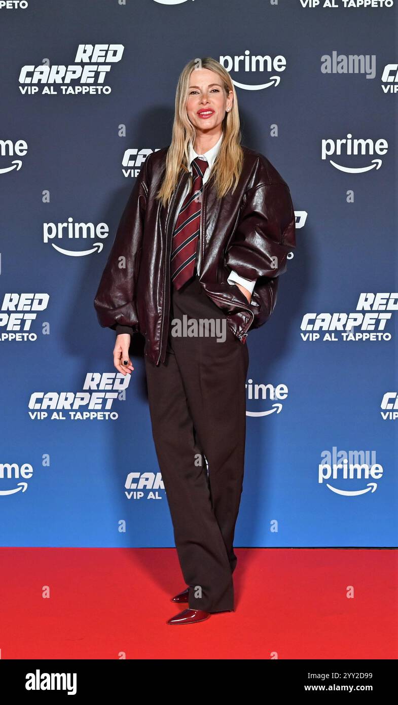 Milan, Italy. 17th Dec, 2024. Milan, Italy RED CARPET VIP AL TAPPETO ...