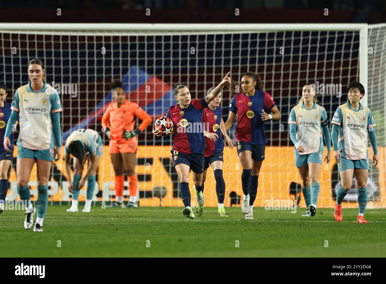 Barcelona, Spain. 18th Dec, 2024. Claudia Pina (Barcelona) Football ...