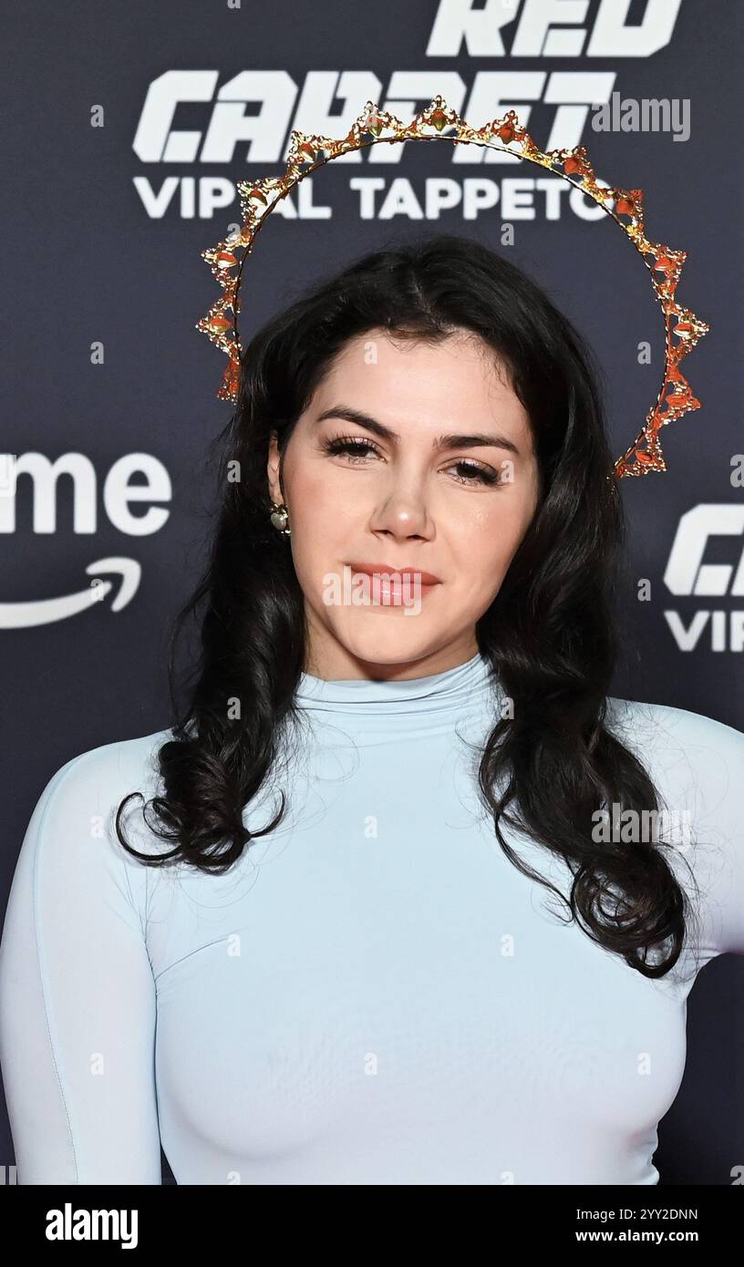 Milan, Italy. 17th Dec, 2024. Milan, Italy RED CARPET VIP AL TAPPETO ...