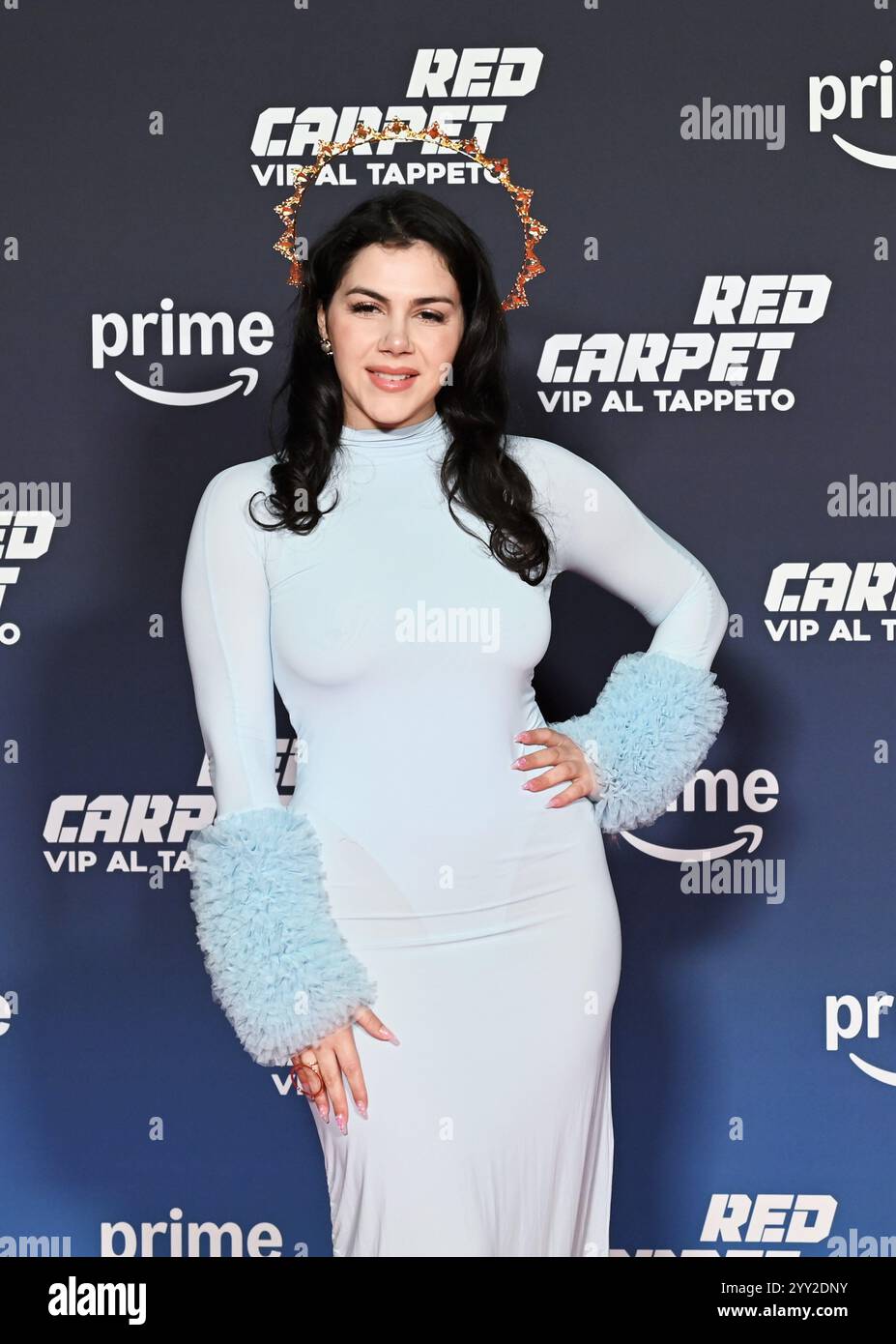 Milan, Italy. 17th Dec, 2024. Milan, Italy RED CARPET VIP AL TAPPETO ...
