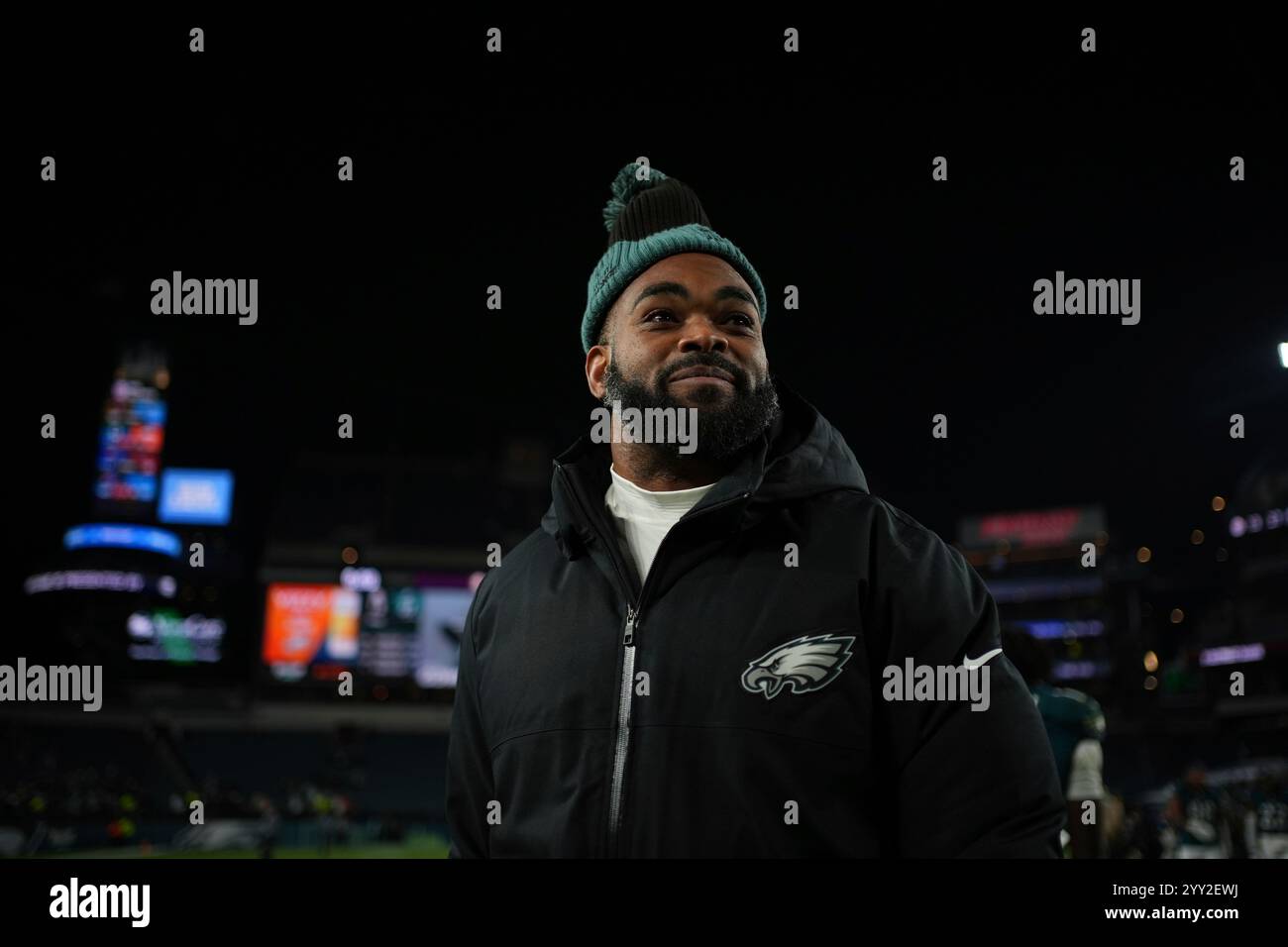 Philadelphia Eagles' Brandon Graham reacts after an NFL football game ...