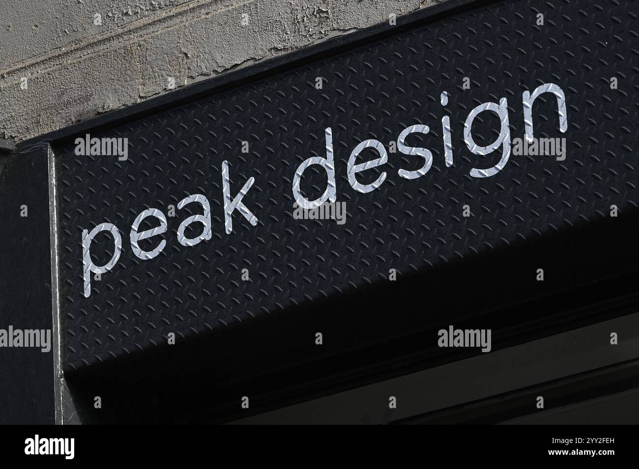 New York, USA. 18th Dec, 2024. View of the Peak Design retail store located in the SoHo ...