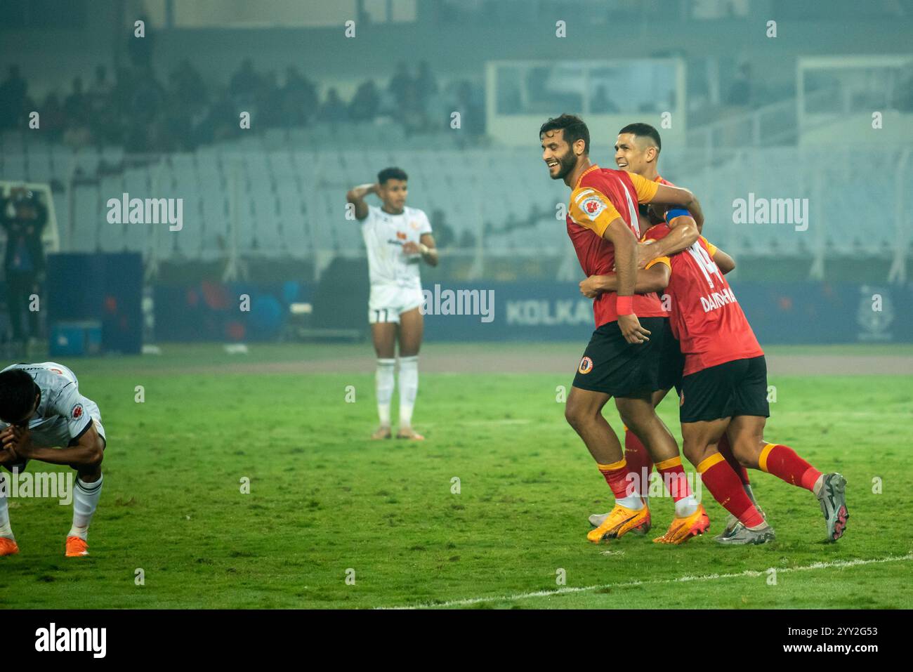 Kolkata, West Bengal, India. 18th Dec, 2024. Eastbengal FC (EBFC ...