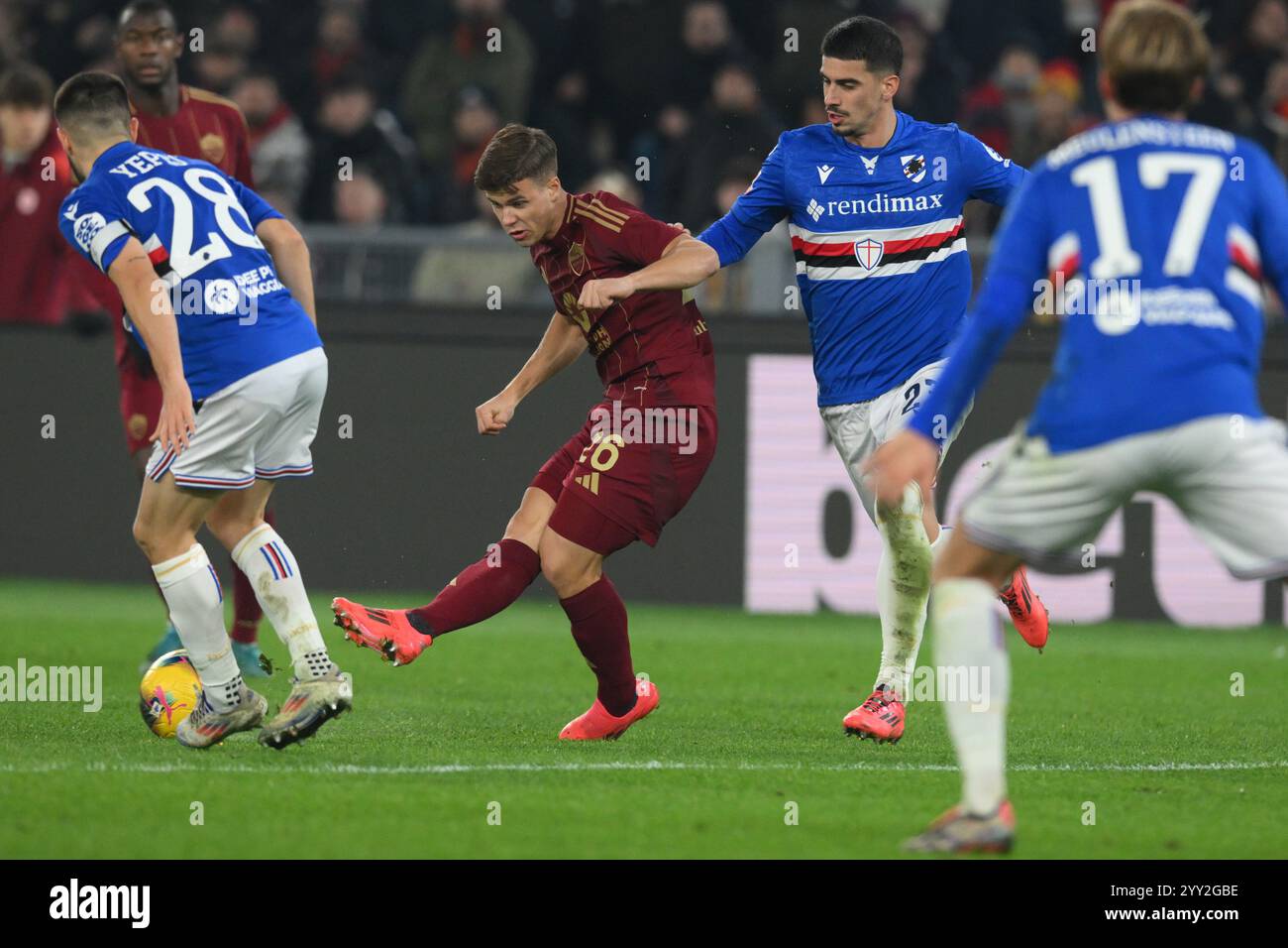 Stadio Olimpico, Rome, Italy. 18th Dec, 2024. Coppa Italia Football ...