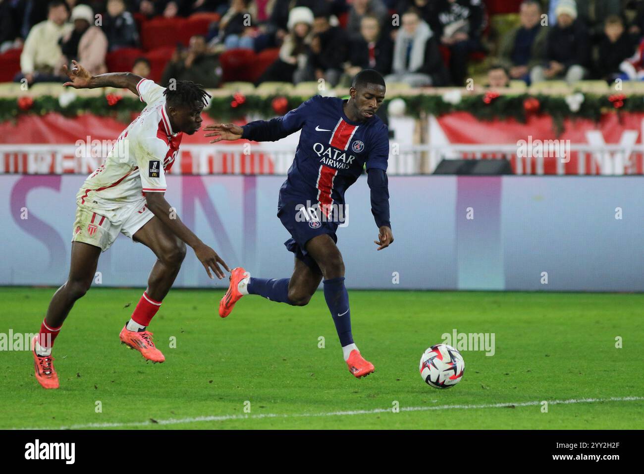 Principality of Monaco, Montecarlo - 18 December 2024: Ousmane Dembele ...