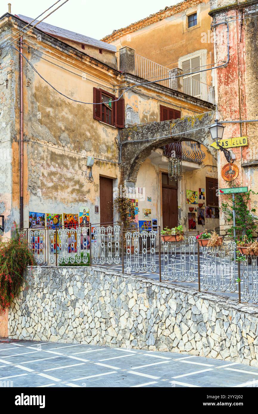 Old medieval amantea town hi-res stock photography and images - Alamy