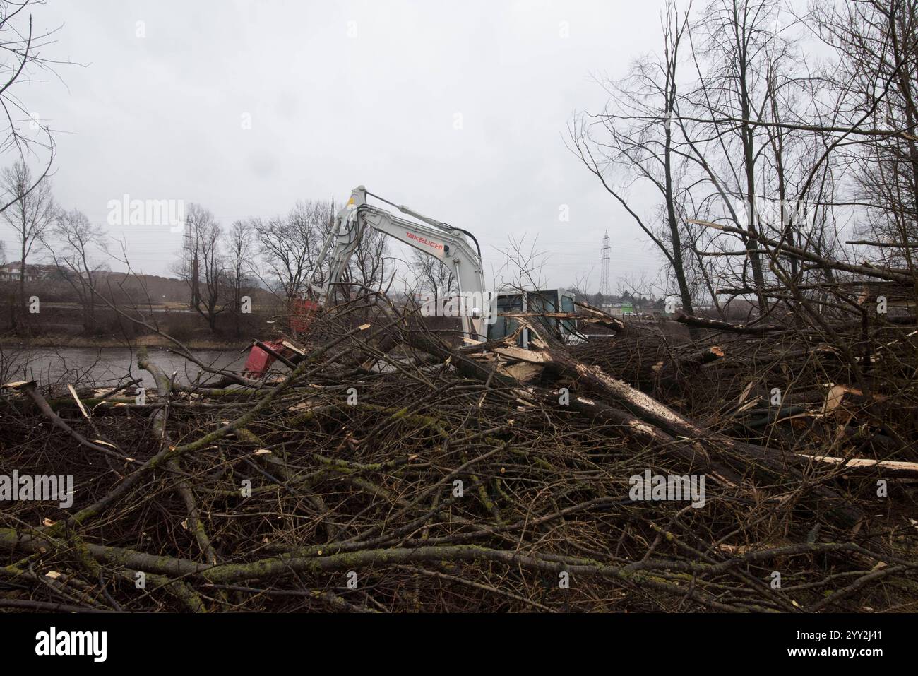 Tractor and heavy machinery in logging and forestry Tractor and heavy ...