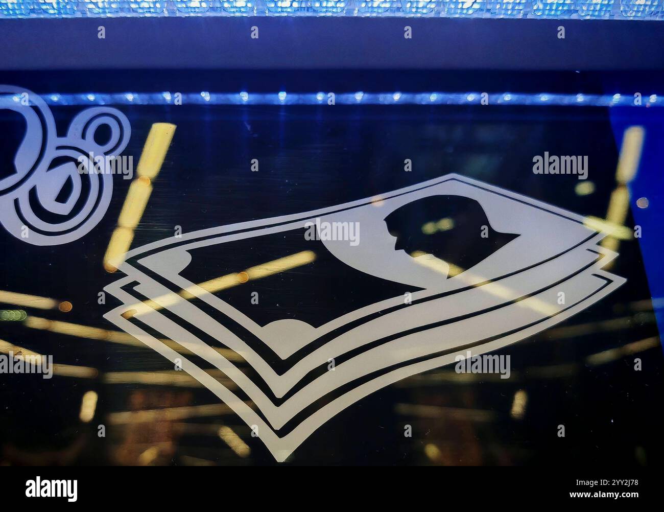 symbol for a robot and artificial intelligence, robotics and technology ...