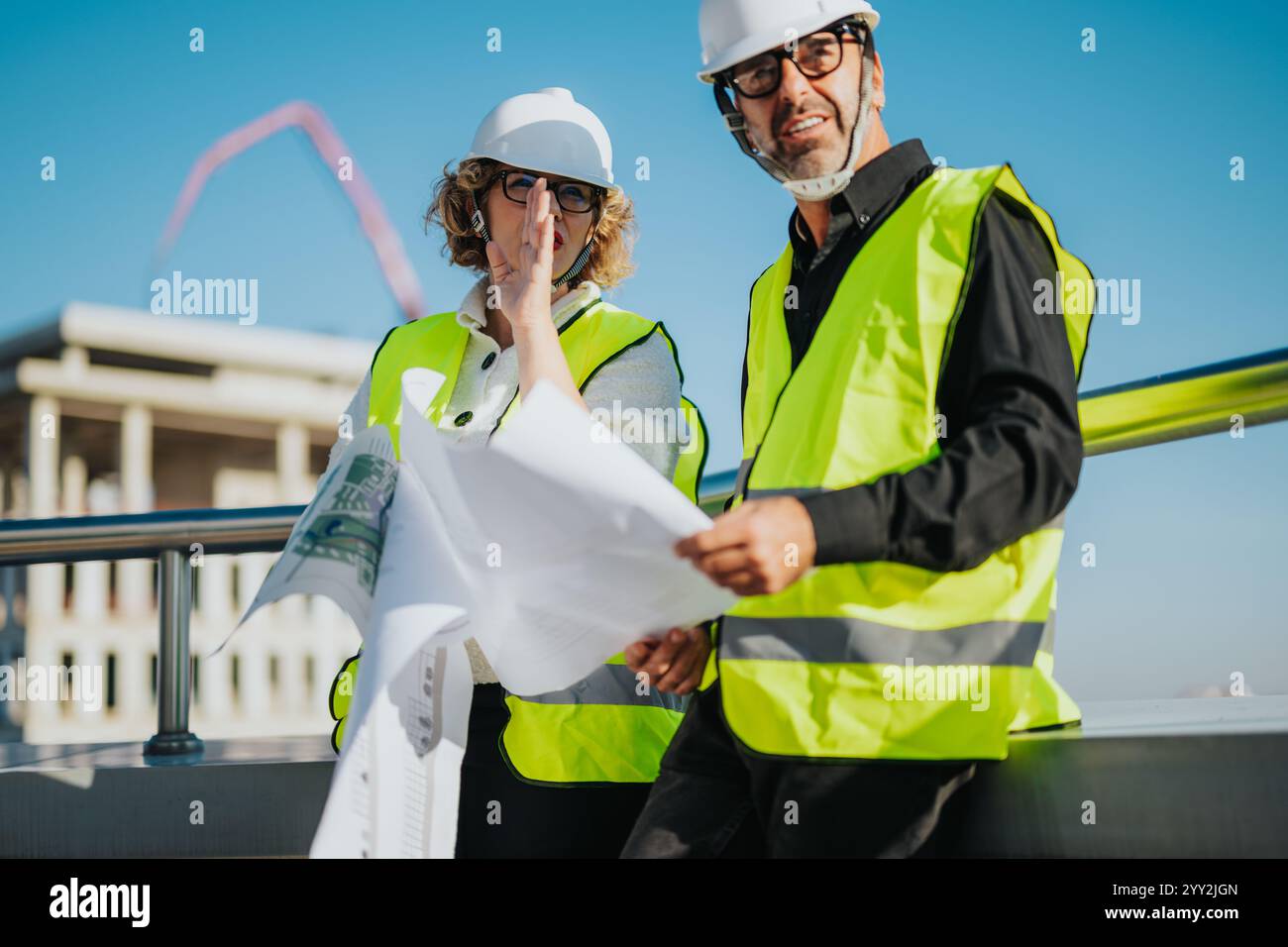 Architects project under construction hi-res stock photography and ...