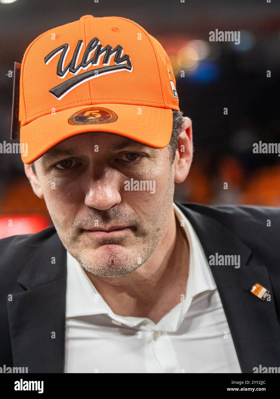 Ty Harrelson, Headcoach (Ratiopharm Ulm), Ratiopharm Ulm vs. Wolves ...
