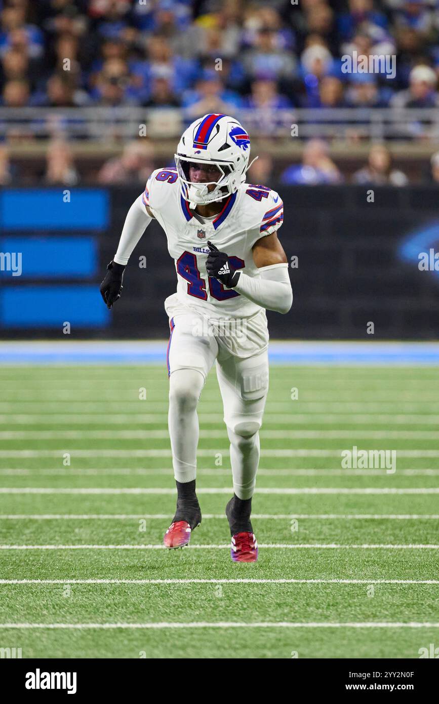 Buffalo Bills cornerback Ja'Marcus Ingram (46) pursues a play on ...