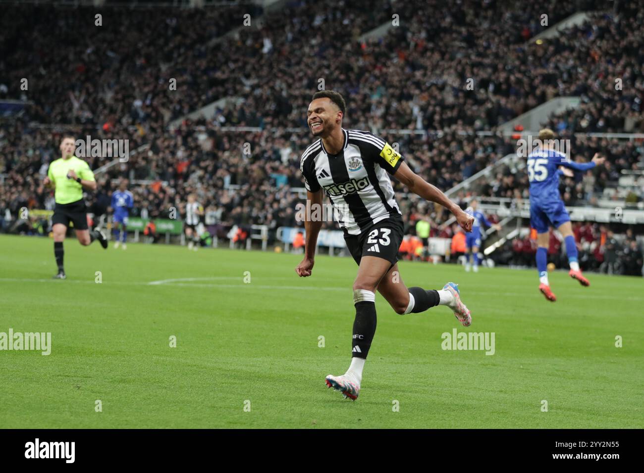 Jacob Murphy of Newcastle United Celebrates scoring 4-0 - Newcastle ...