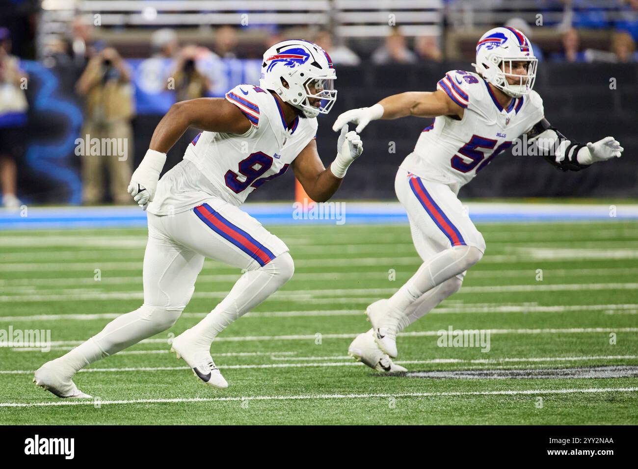 Buffalo Bills defensive end Dawuane Smoot (94) pursues a play on ...