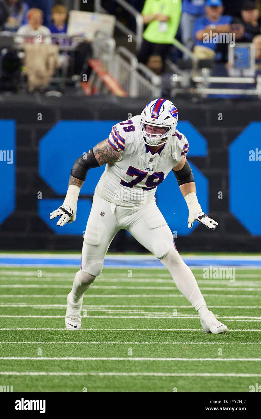 Buffalo Bills offensive tackle Spencer Brown (79) blocks against the ...