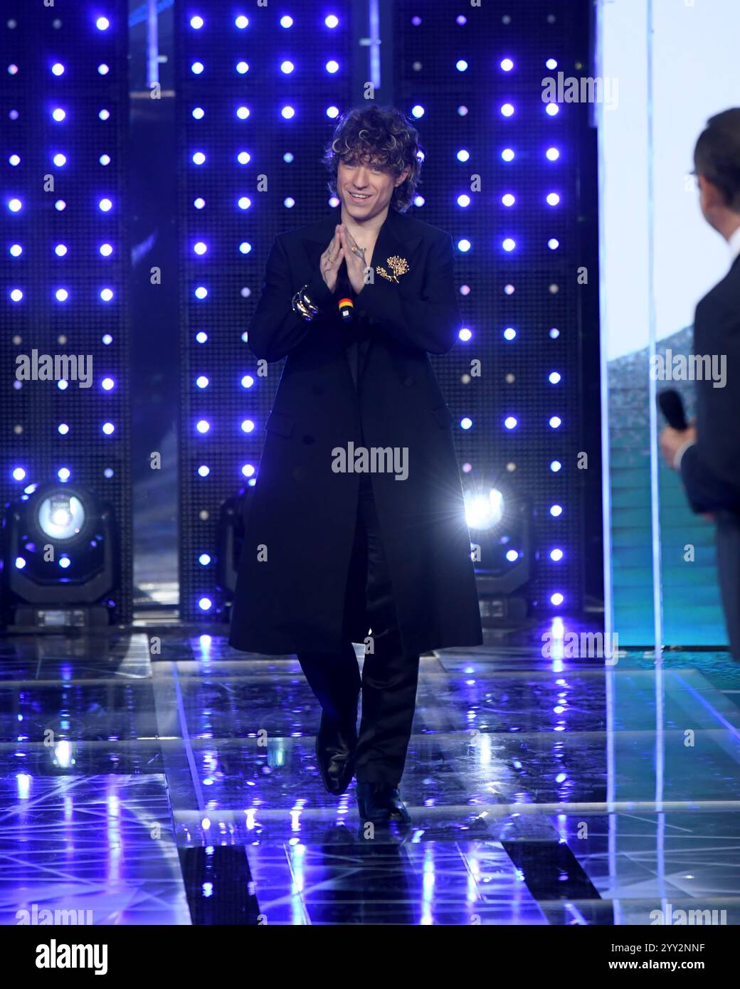 Sanremo, Italy. 18th Dec, 2024. Sanremo, TV Show “Sarà Sanremo”. Finale ...