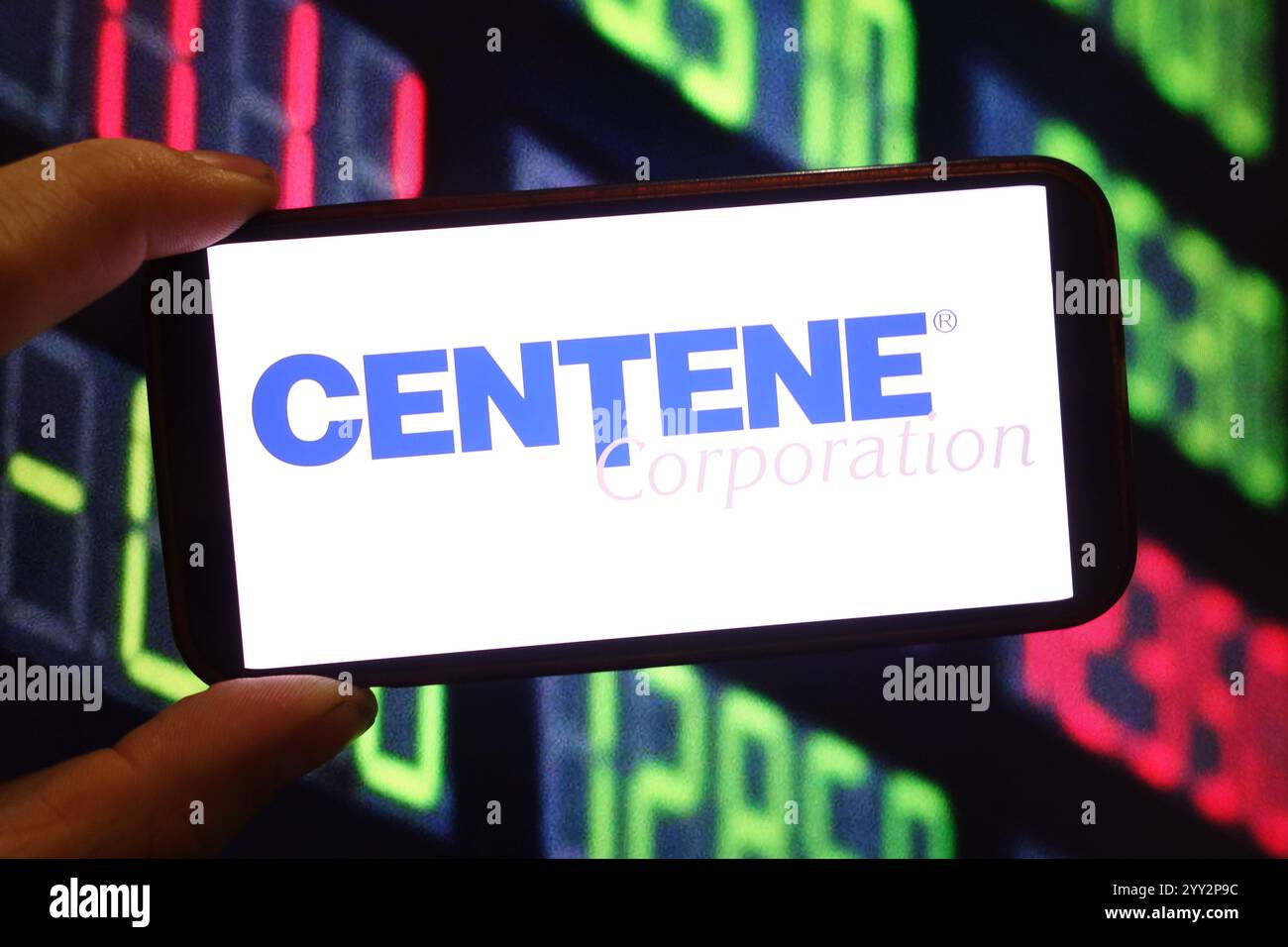 Poland. 17th Dec, 2024. In this photo illustration, the Centene company ...