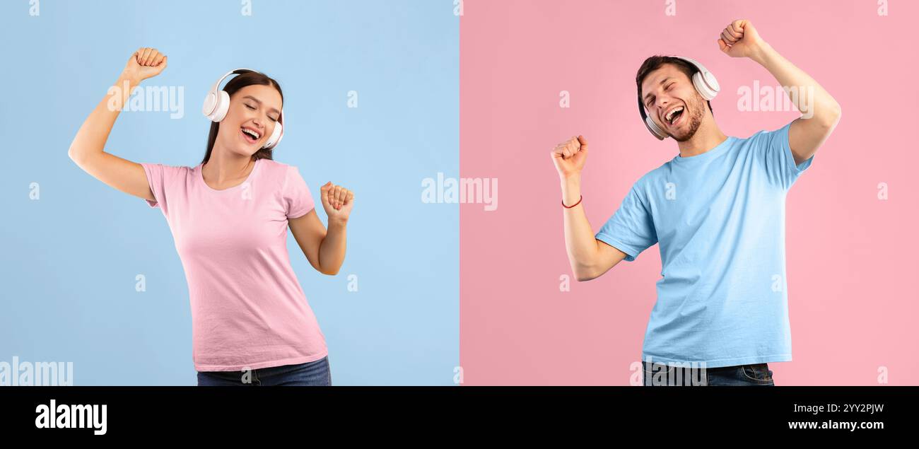 Woman shush smiling hi-res stock photography and images - Alamy