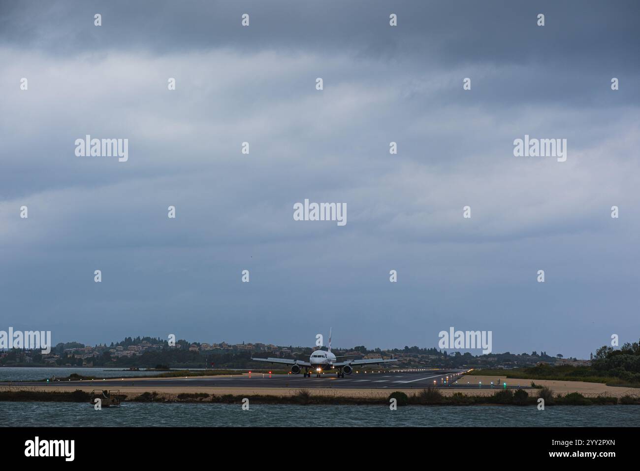 Kerkyra, Greece - 09 24 2022: View from Tourist Sightseeing locations ...