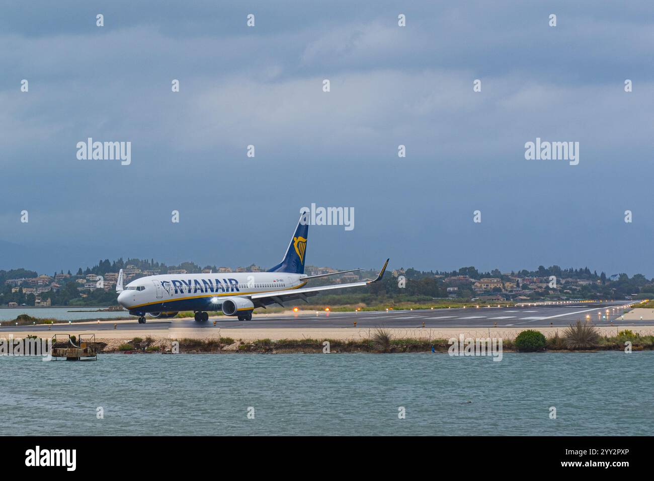 Kerkyra, Greece - 09 24 2022: View from Tourist Sightseeing locations ...