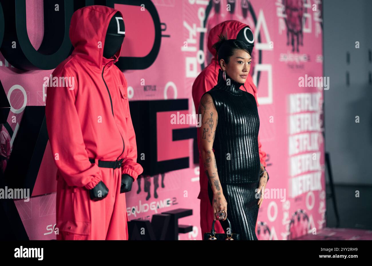 LONDON, ENGLAND - DECEMBER 18: Peggy Gou attends Netflix's "Squid Game ...