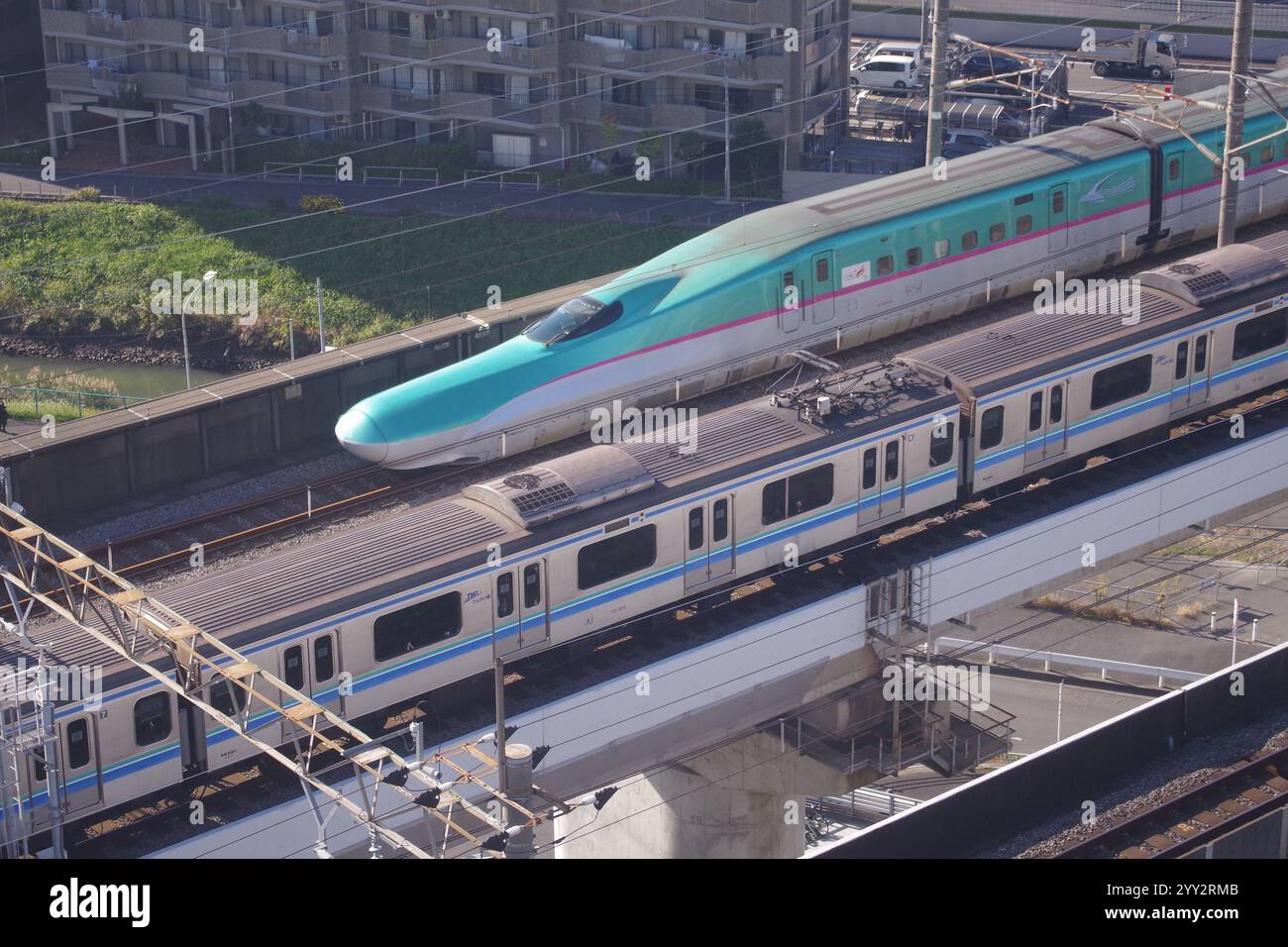 Shinkansen Train in Japan Stock Photo - Alamy