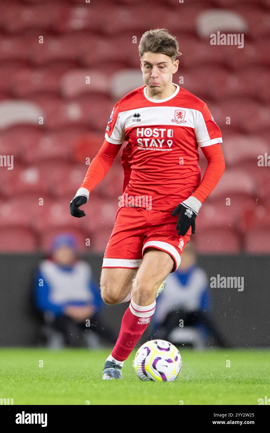 Middlesbrough's Sonny Finch during the Premier League International Cup ...