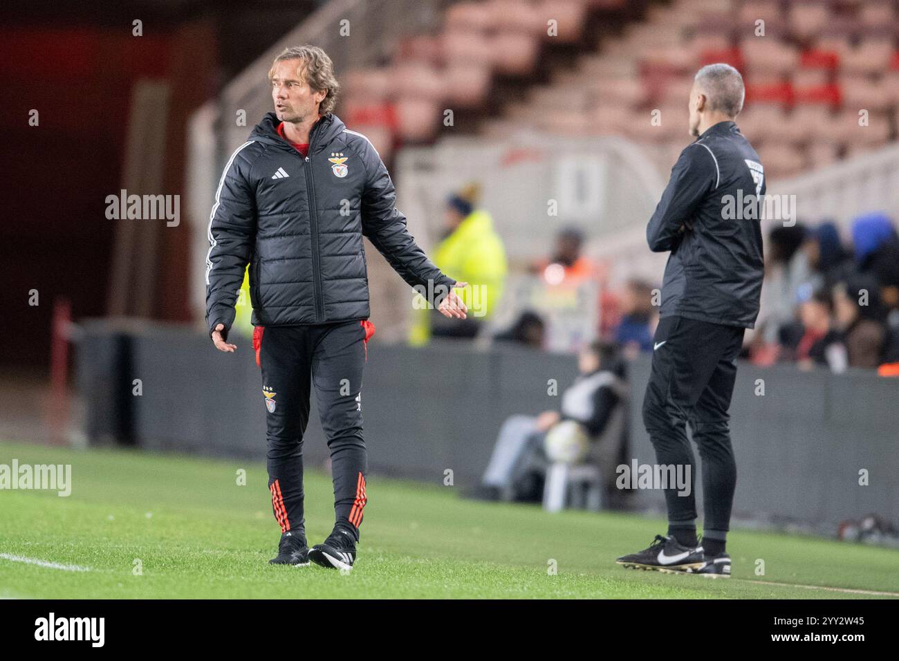 S.L. Benfica Manager Nelson Verissimo during the Premier League ...