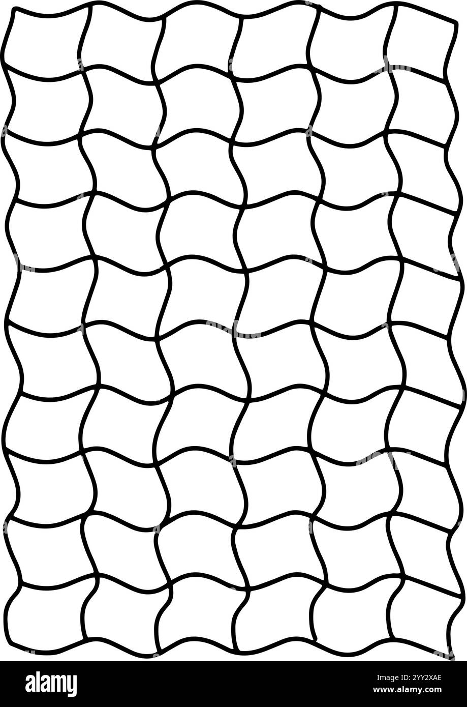 Grid Paper Decor | Minimalist Doodle Vector for Stationery and Design ...