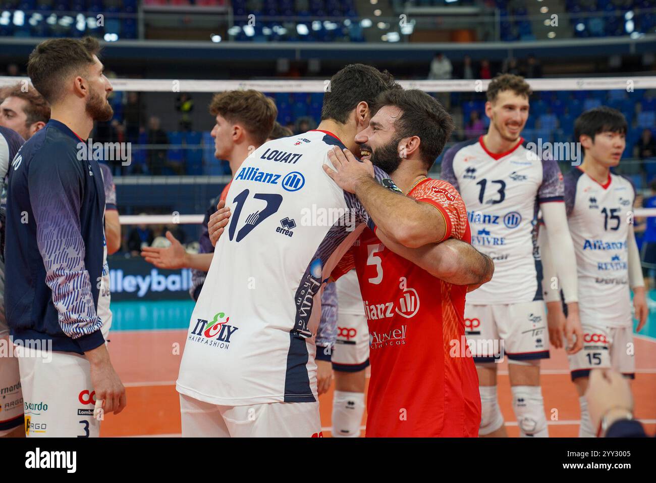 Milan, Italy. 18th Dec, 2024. DAMIANO CATANIA AND YACINE LOUATI ...