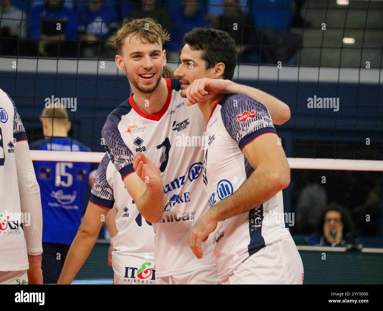Milan, Italy. 18th Dec, 2024. FERRE REGGERS AND YACINE LOUATI ...