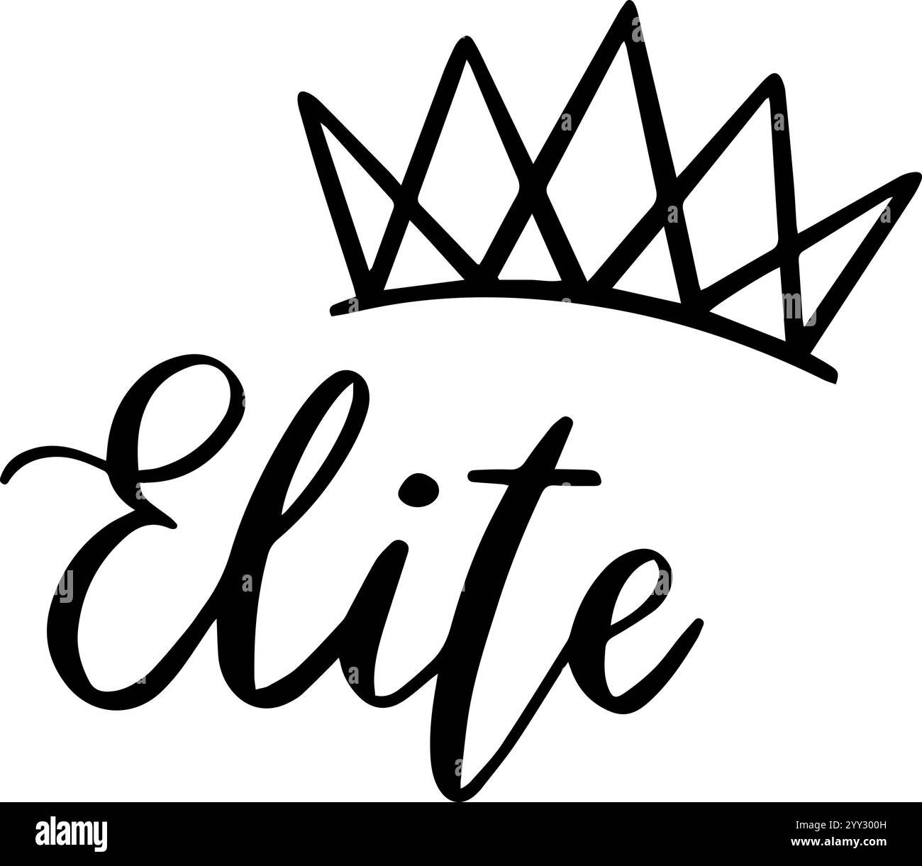 Symbol of elite status Stock Vector Images - Alamy